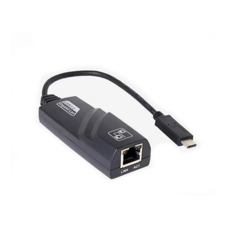 Адаптер TypeC - Lan (RJ45) 1000Mbps