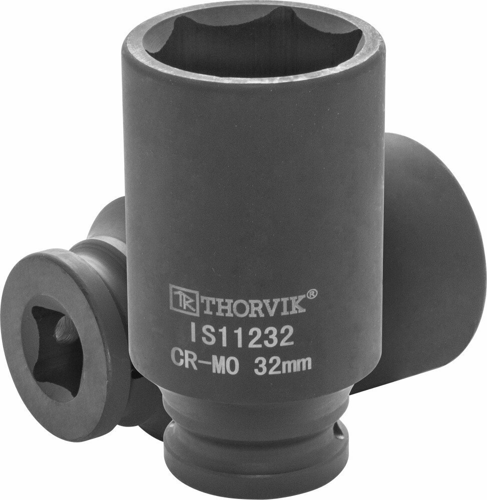 Головка торцевая ударная глубокая 1/2"DR, 32 мм Thorvik IS11232, 53459