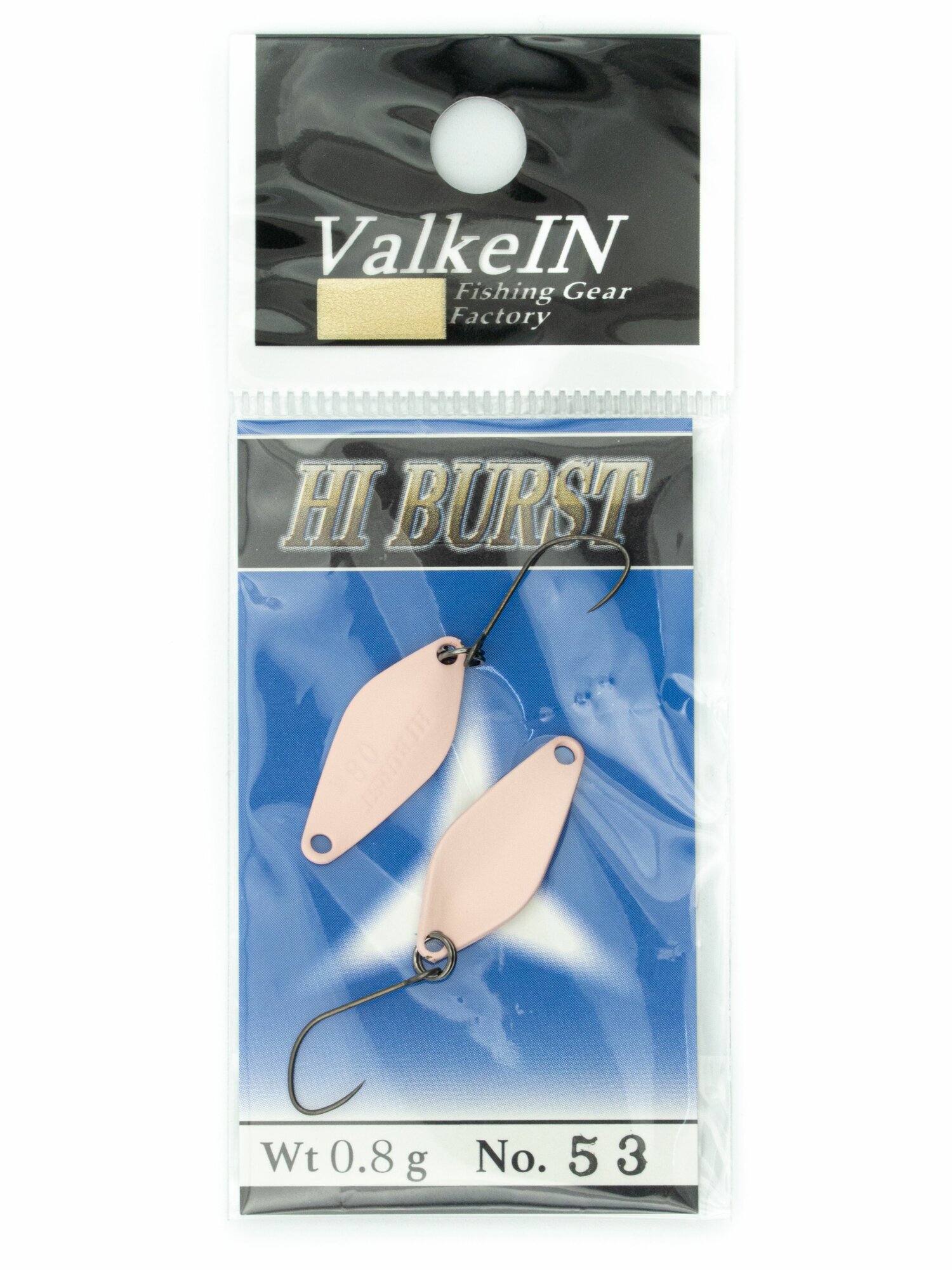 Блесна для рыбалки на форель VALKEIN HI BURST, вес 0.8 гр, цвет 53