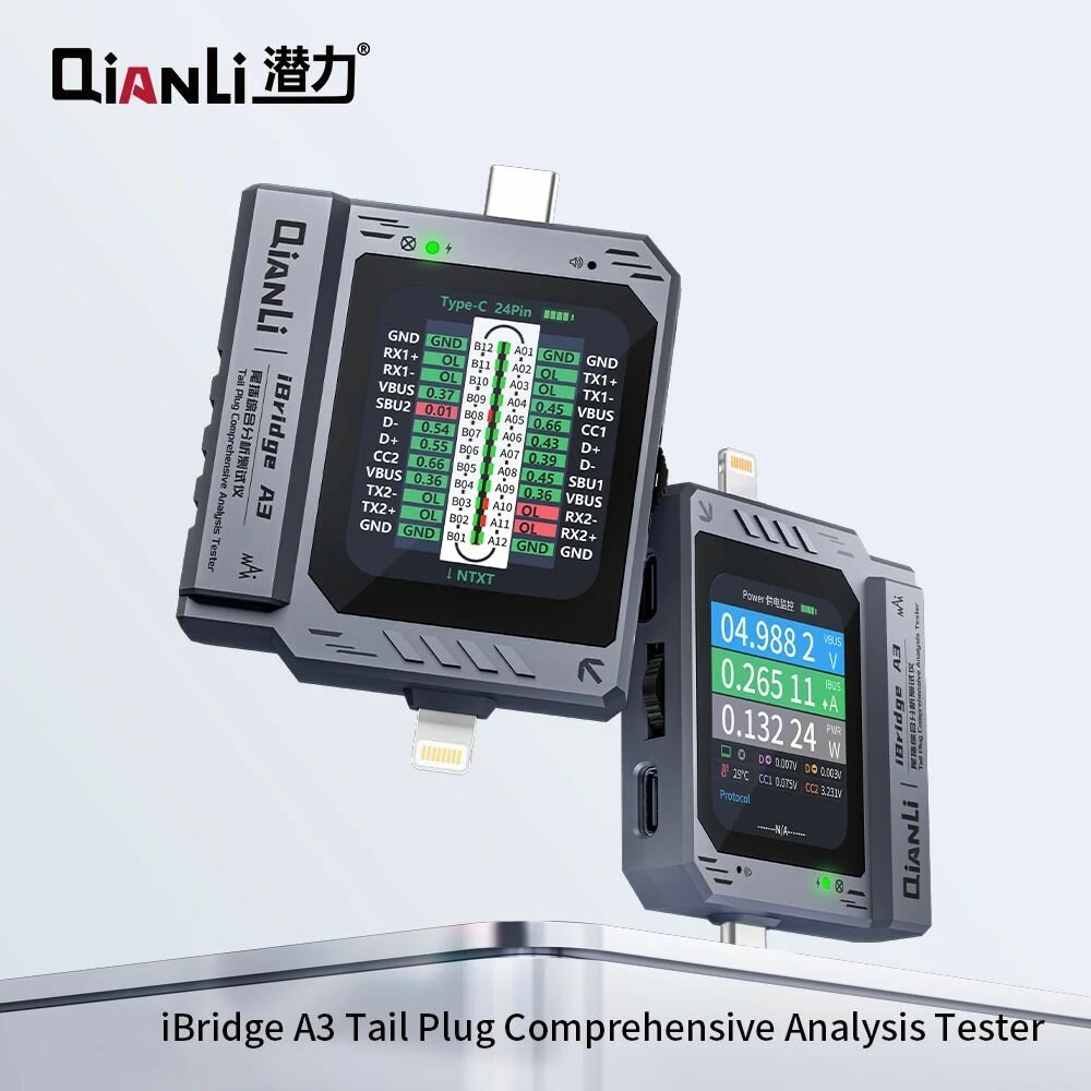 QIANLI iBridge A3 – Универсальный детектор разъемов для смартфонов