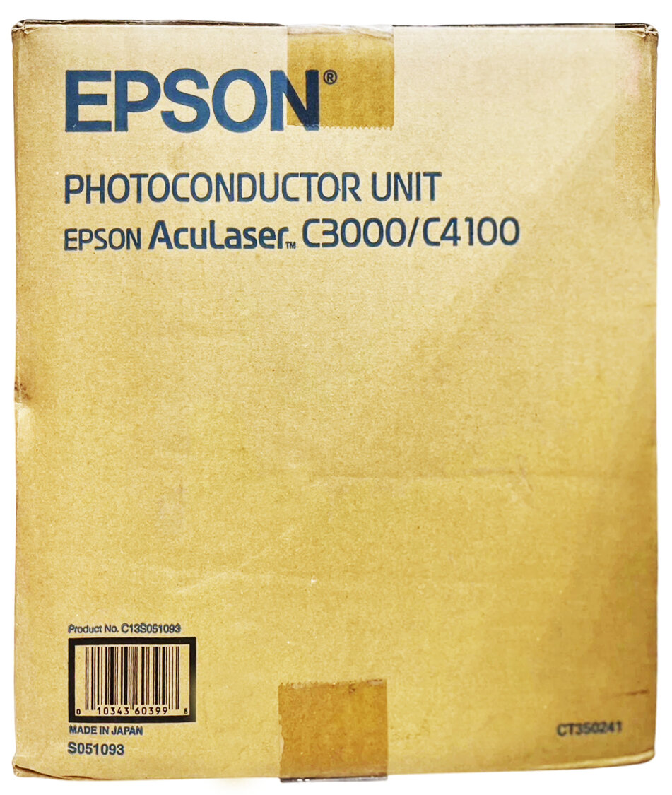 Фотокондуктор Epson C13S051093 для принтеров Epson AcuLaser C4100/ C3000, 30000 страниц, оригинальный
