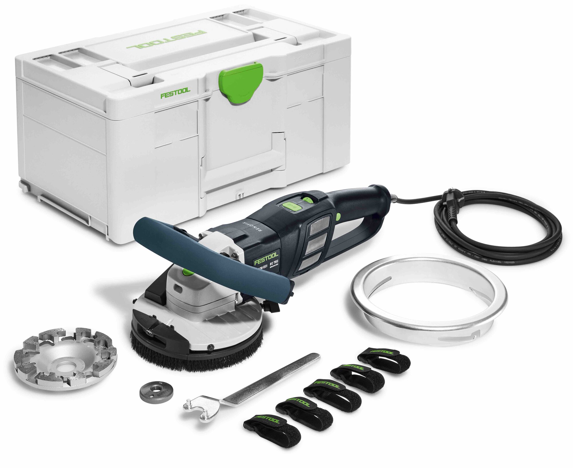 Зачистная шлифмашинка Festool RENOFIX RG 130 ECI-Set DIA HD