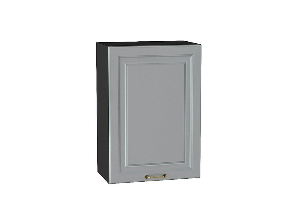 VVT Шкаф верхний с 1-ой дверцей Ницца Graphite, Графит, 720, 500 В*Ш*Г 716*500*318, фасад МДФ Графит, корпус Graphite Графит
