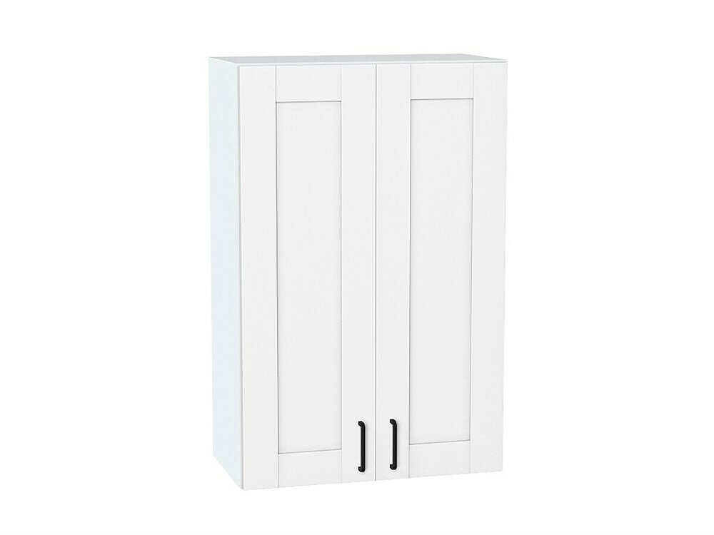 VVT Шкаф верхний с 2-мя дверцами Лофт Белый, Super White, 920, 600 В*Ш*Г 920*600*320, фасад МДФ Super White, корпус Белый Super White