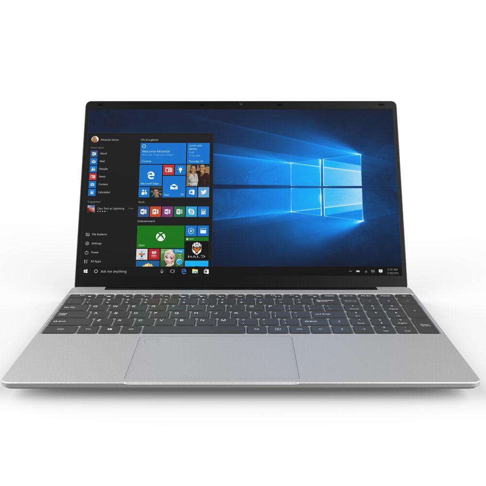 Microkug Ноутбук 15.6" Laptops Intel N5095 2.0 GHz, RAM 16GB, SSD 256GB，Windows 10 Pro
