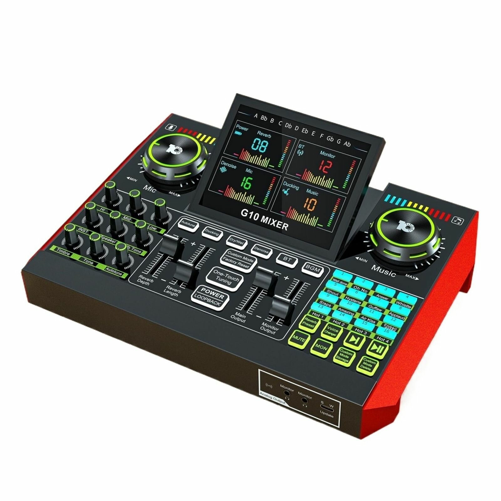 Аудиомикшер, Звуковая Панель Для Игр На ПК/телефоне