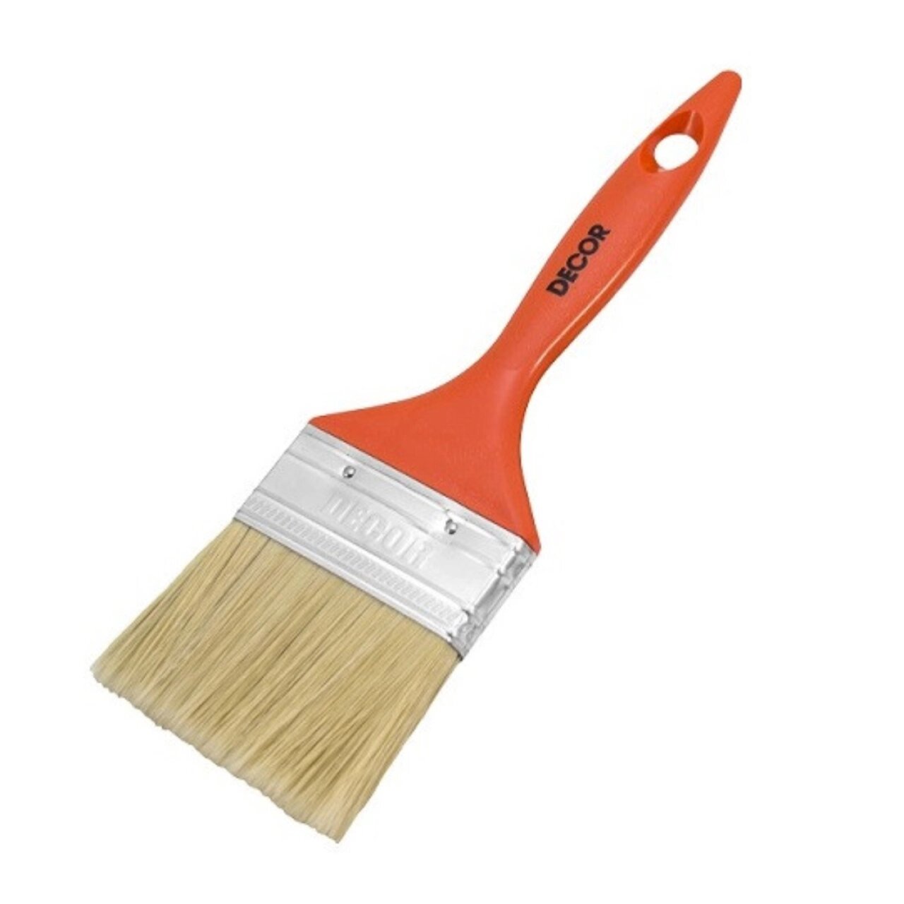 Decor Profi флейцевая кисть универсальная 65х15 мм, смешанная щетина, пластиковая ручка