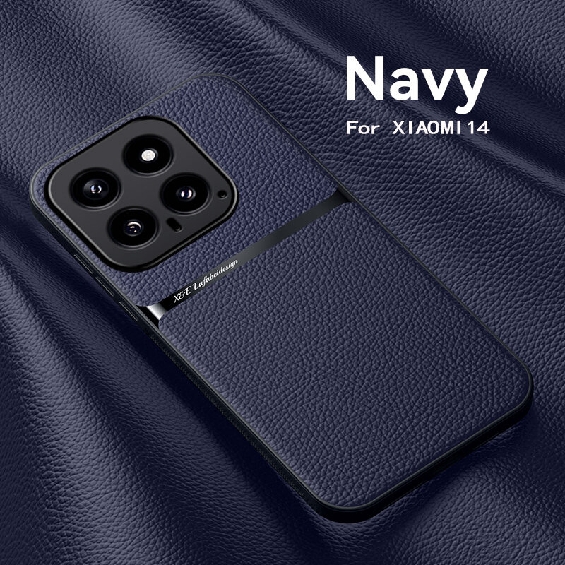 Подходит для Xiaomi 14 /Сяоми 14 Чехлы для телефонов, защитой камеры и противоударным кожаный, 14, подставка, soft touch,360° Полная защита, резина, пластик, силикон, защита камеры, ударопрочный