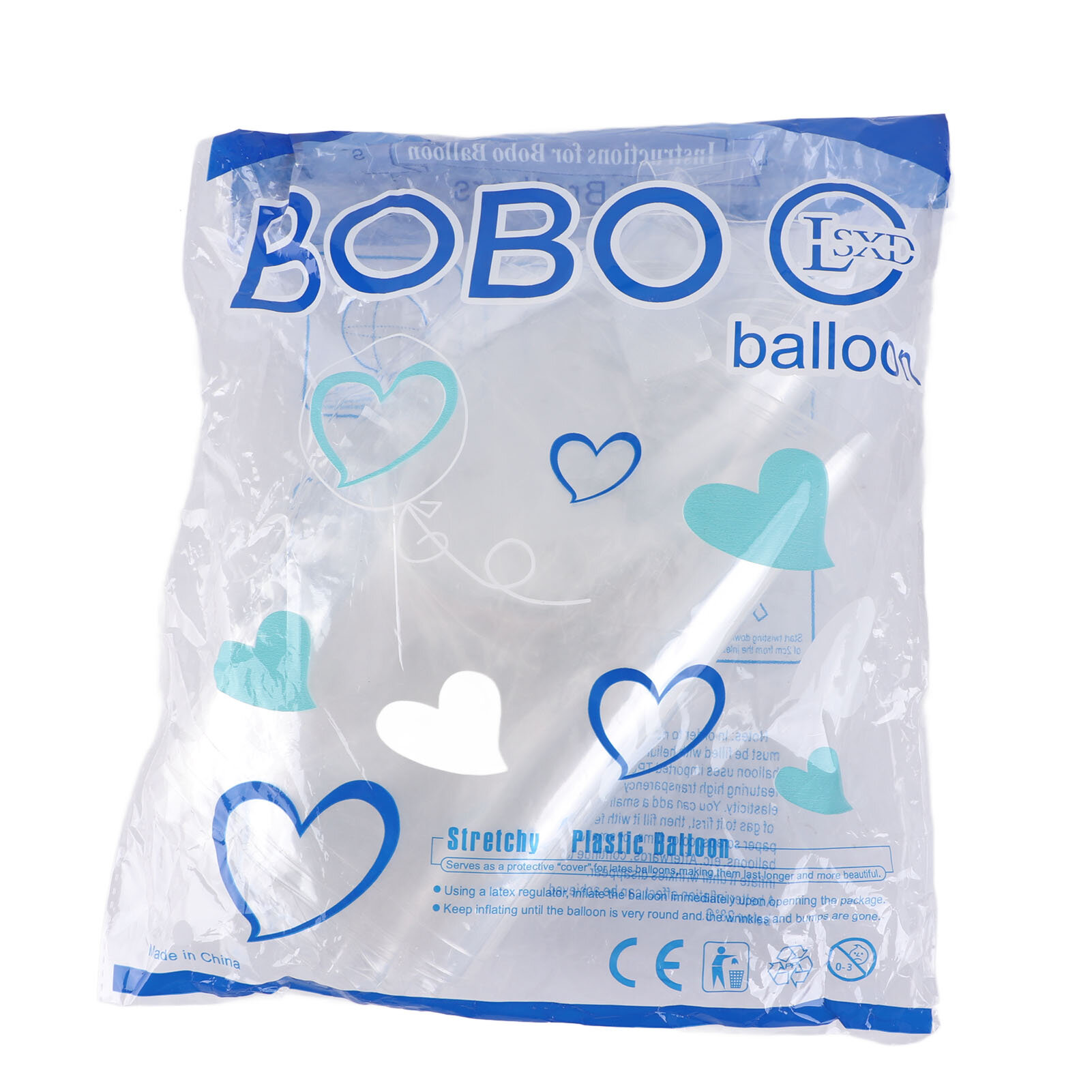 10 воздушных шаров Bobo с широким горлышком, многоразовые, экологически чистые, прозрачные, для свадьбы, дня рождения и вечеринки.