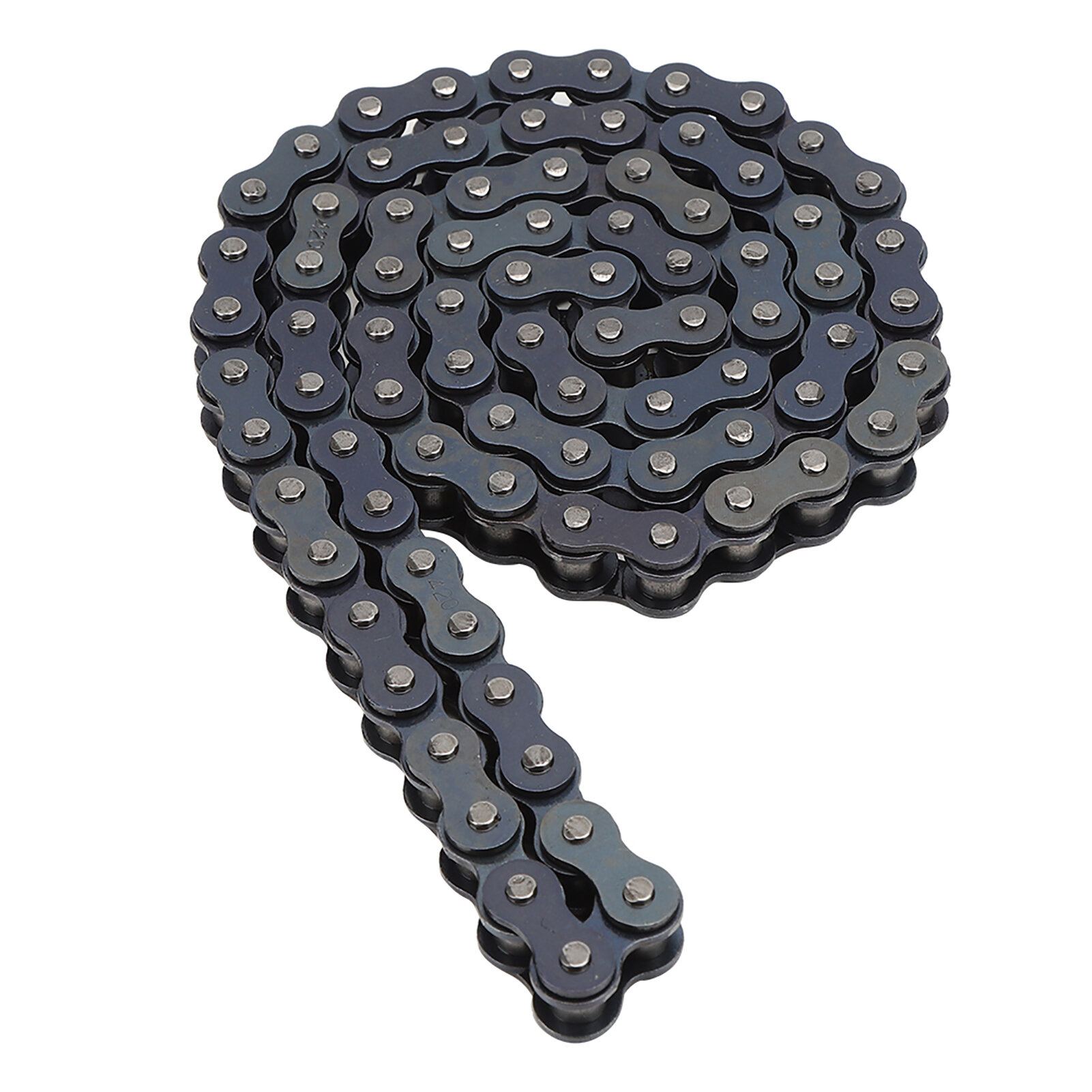 Цепь для электрического скутера 420 типа, аксессуар для высокоскоростного моторизованного велосипеда, цепь для электрического трехколесного велосипеда, сменная цепь для электрического велосипеда