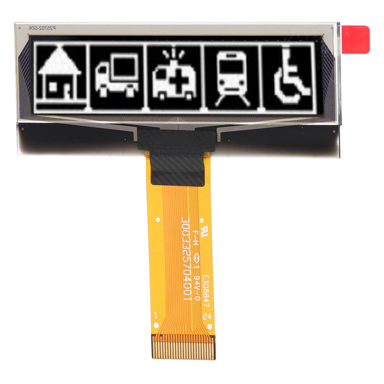 OLED модуль 2.23" 123x32 SSD1305 белый SPI/IIC