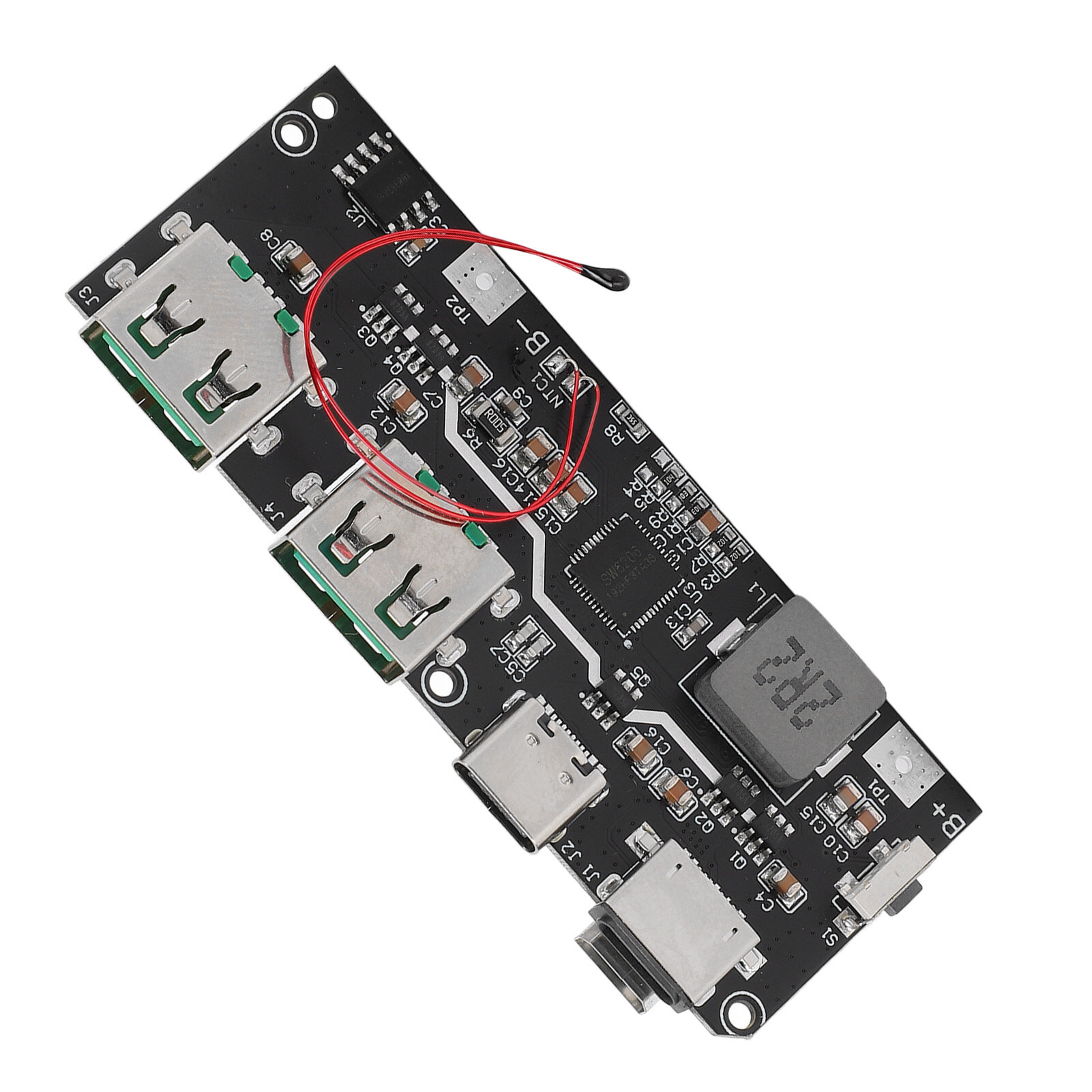 Быстрое зарядное устройство Двойной светодиодный USB Micro Type C 5V 4.5A 22.5W Аксессуар для блока питания