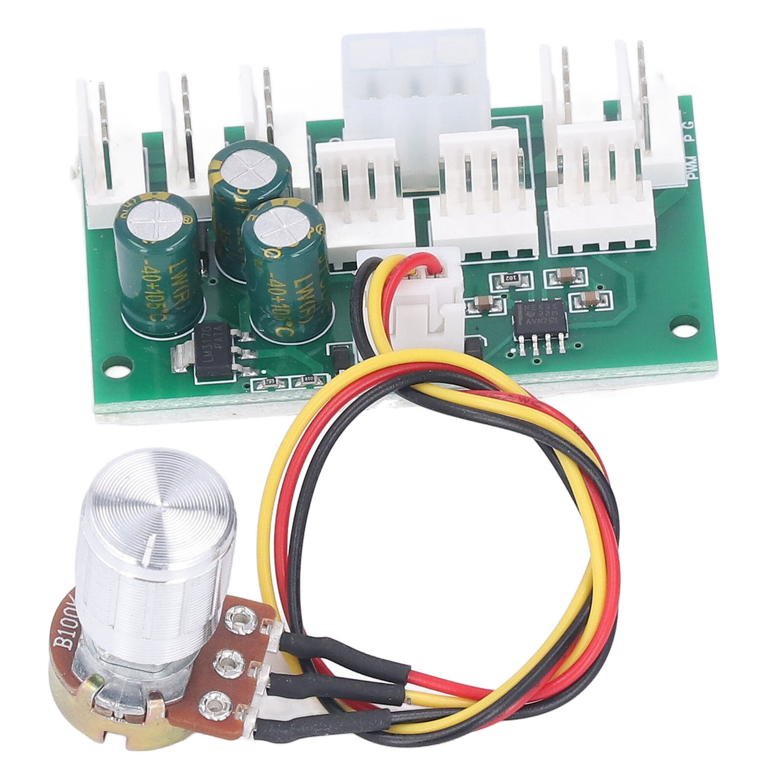 Концентратор для вентиляторов ПК, 8-портовый, ШИМ управление, 4-pin, 12В