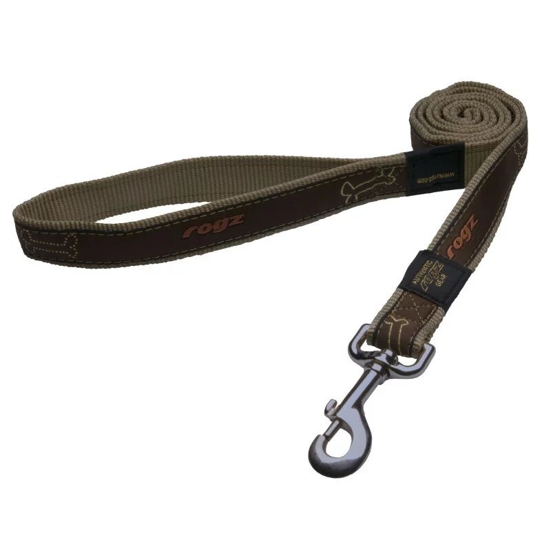 Rogz поводок для собак особо крупных пород размер XL серии Fancy Dress длина 120 см