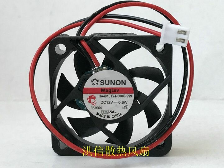 SUNON HA40101V4 - 000C - 999 4cm 40mm вентилятор 40x40x10 мм DC12V 0.8W 0.8Вт 12В