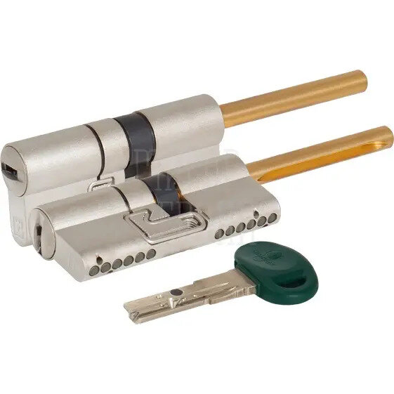 Цилиндровый механизм Mottura (Моттура) под вертушку (дл. шток) C31P313101C5 (62 мм/26+10+26) никель