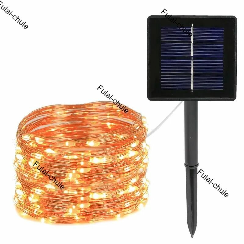 Садовый светильник фигурный 10 метров 100 ламп