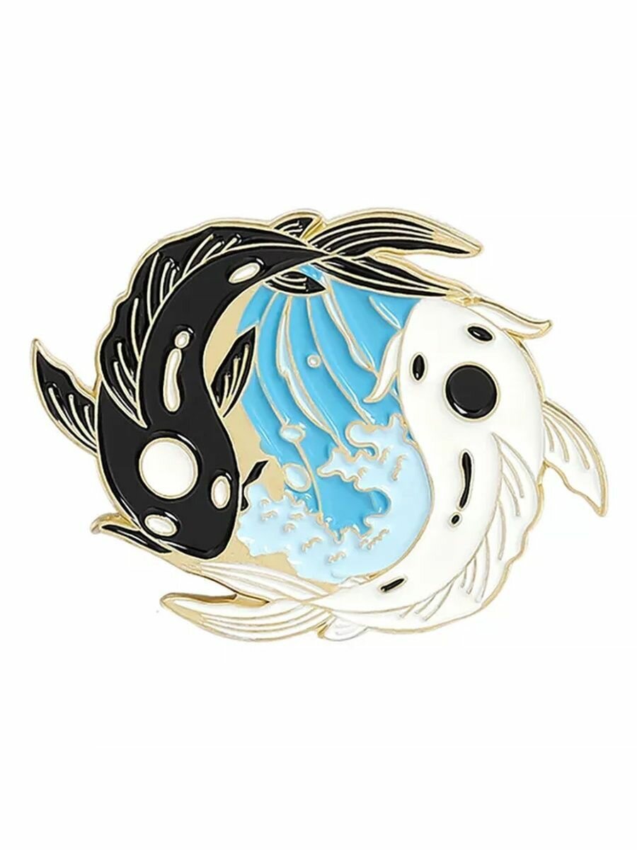 Набор значков be self true, металл, эмаль