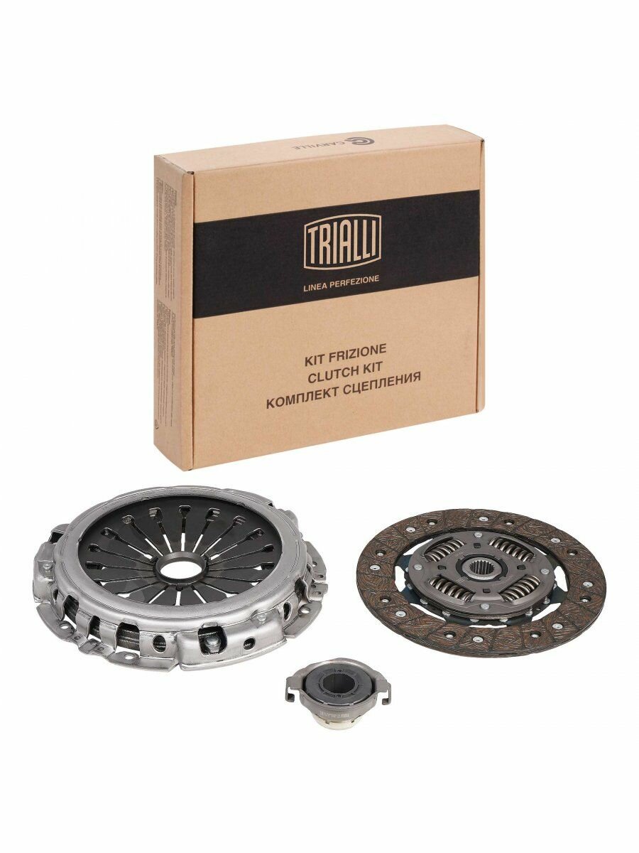 Сцепление в сборе для а/м Fiat Ducato (02-) 2.3 JTD (с мех. муфт) (FR 1601), TRIALLI FR1601