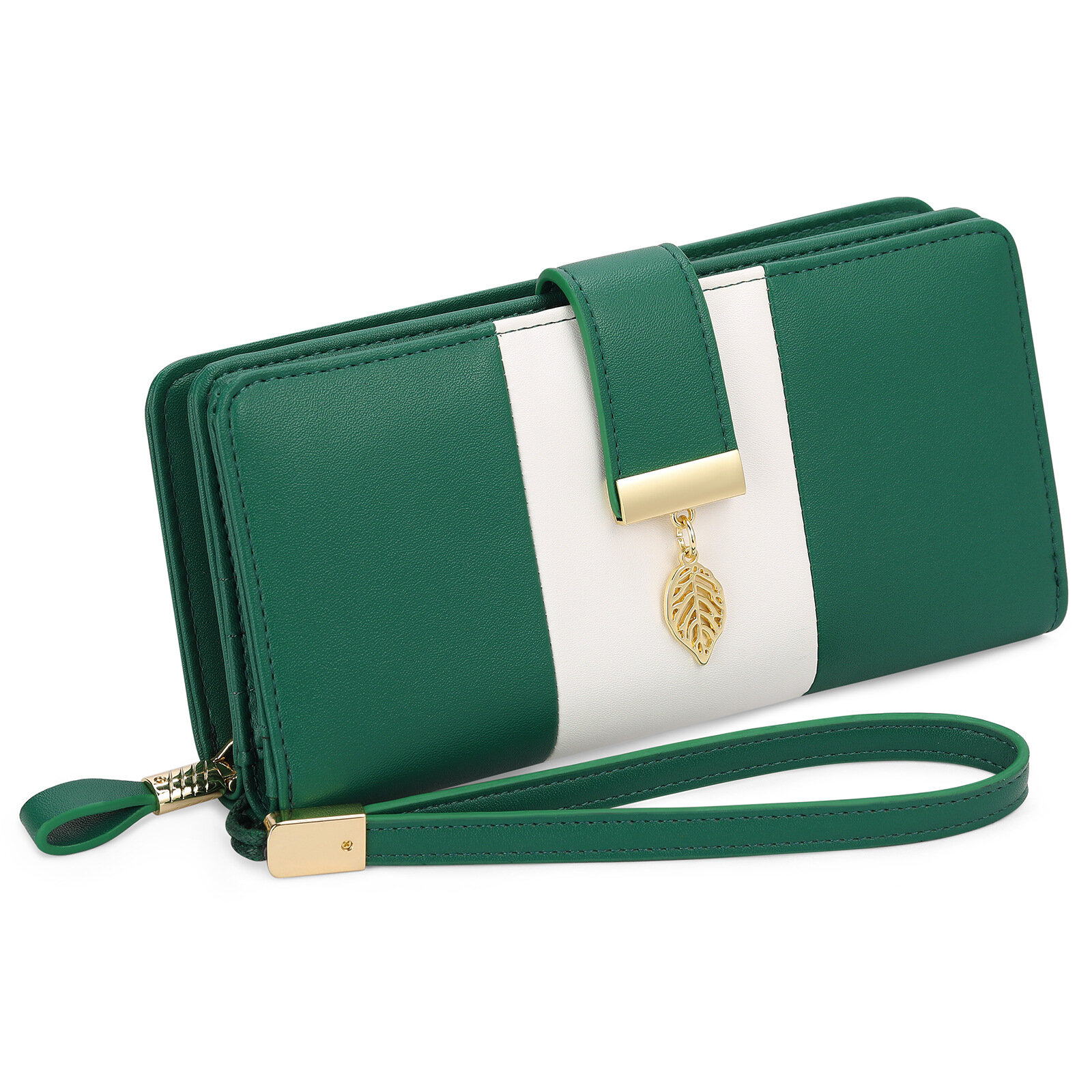 Новый цвет леди для длинных кошельков RFID для защиты от кражи в Европе и Америке большой емкости для ручной сумки wallet