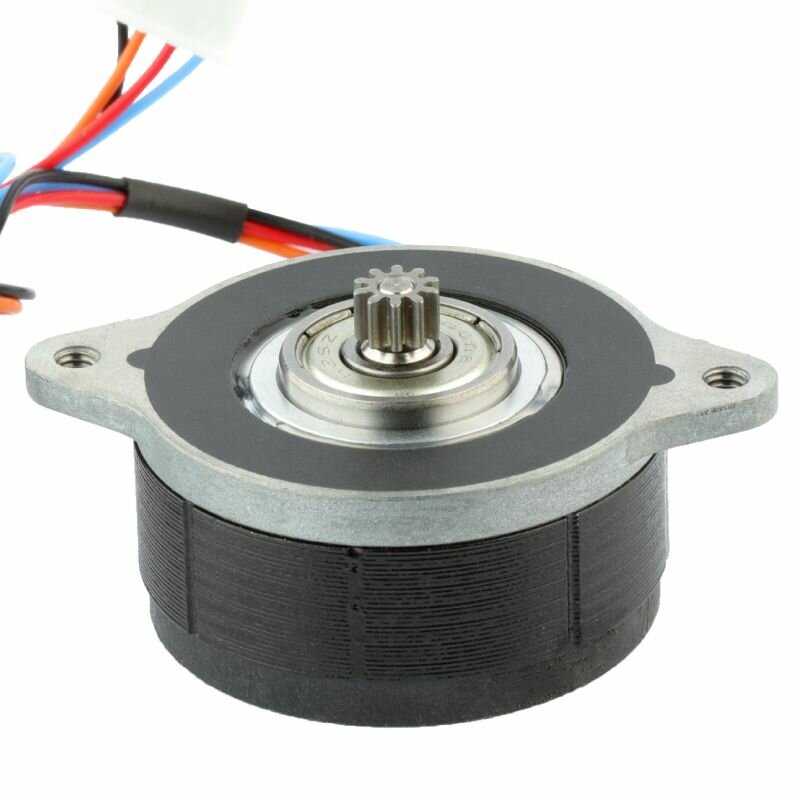 Шаговый двигатель nema 14 Moons (10T) для экструдера Orbiter (10 зубьев)
