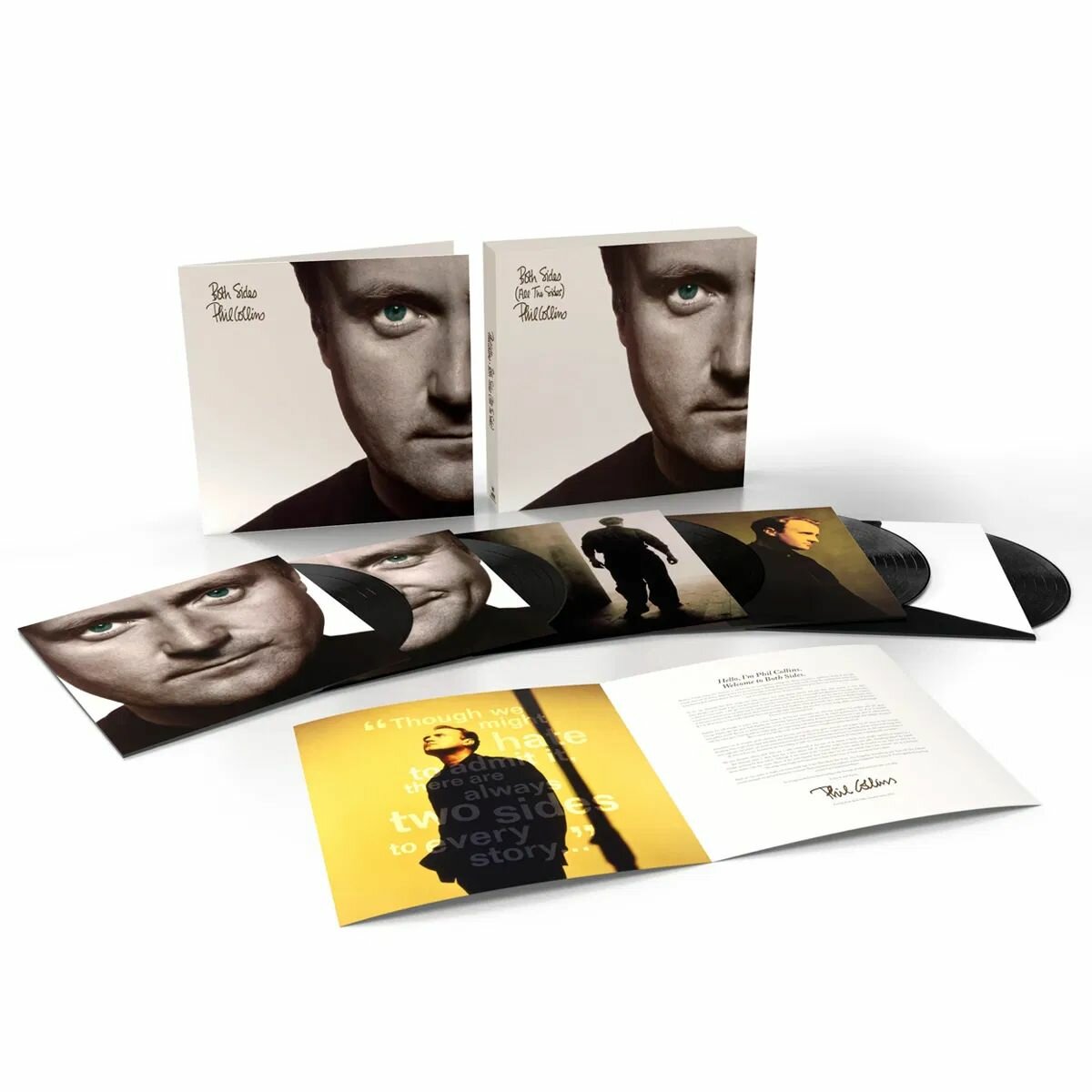 PHIL COLLINS - Both Sides (All The Sides), (5LP, Reissue, Remastered, Black Vinyl) Виниловая Пластинка