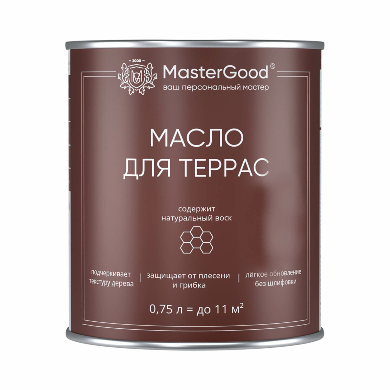 Масло для террас MasterGood (0,75л) орех