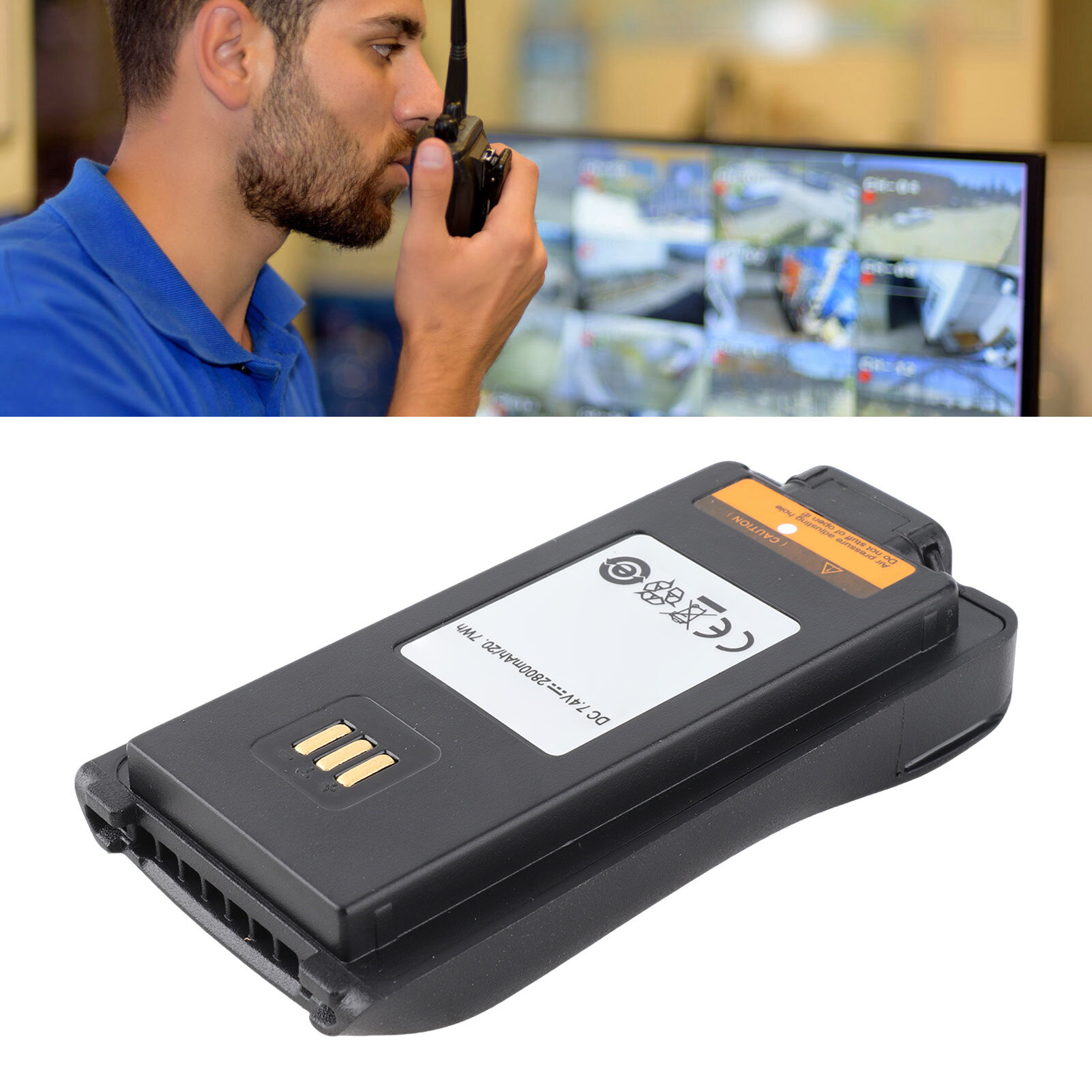 Замена батареи BL2503 7.4V 2500mAh для раций HYTERA PD700 PD780 PD785 PD785G Li Ion батарейка для зарядных раций 1 шт.