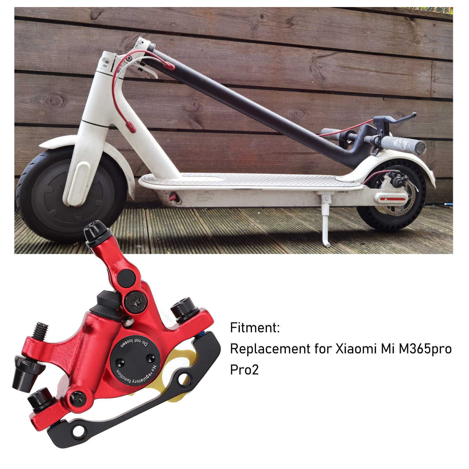 Суппорты дискового тормоза для электрического скутера, алюминиевый сплав, быстродействующий колесный тормозной суппорт, замена для Xiaomi Mi M365pro Pro2, красный
