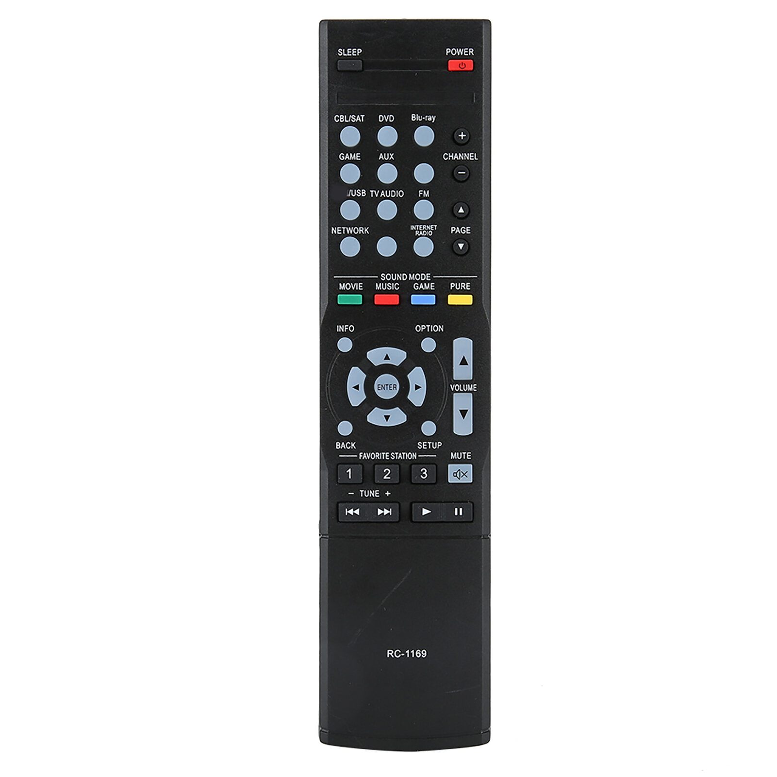 ABS прочный черный усилитель мощности контроллер дистанционного управления заменой управления для Denon RC-1169