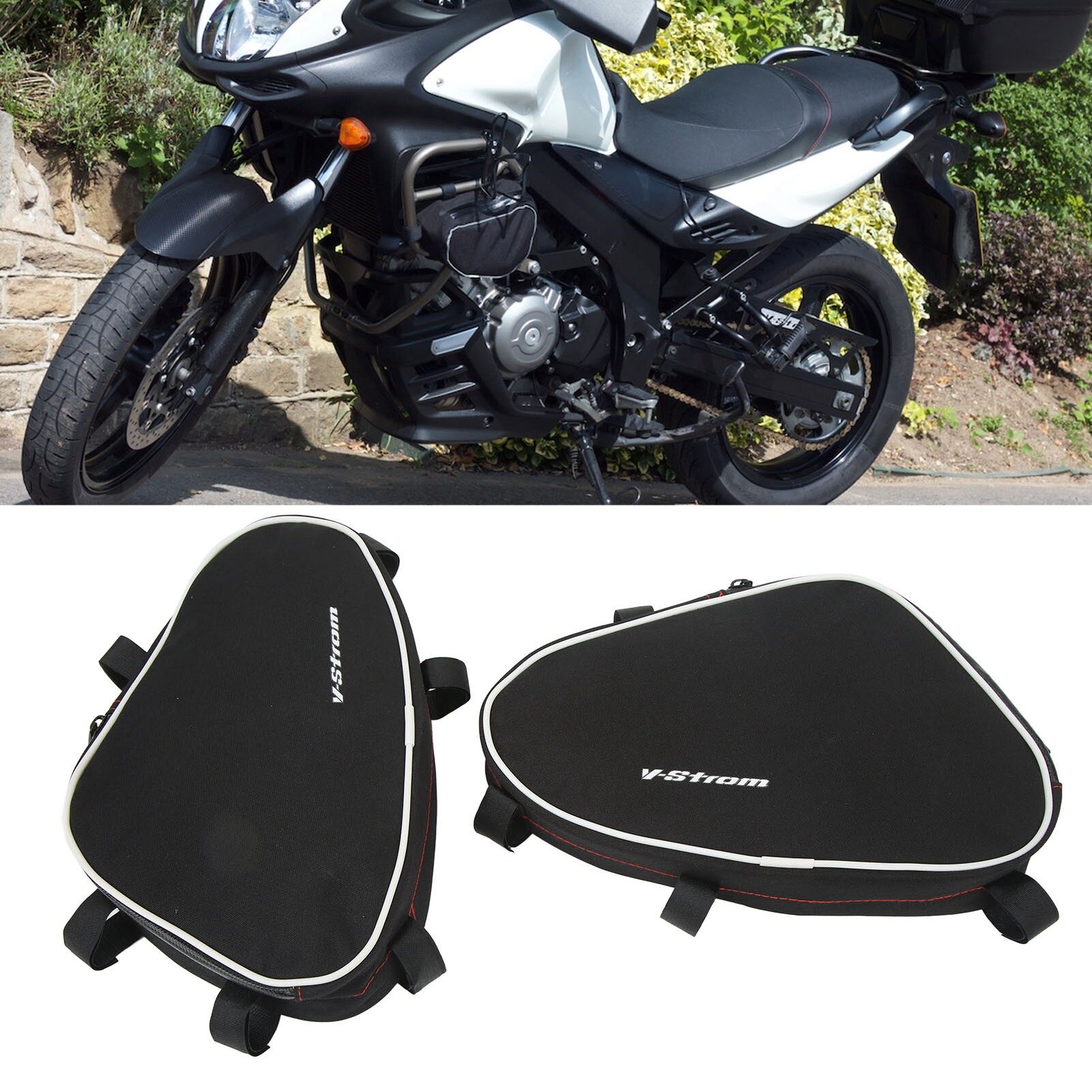 Сумка для рамных дуг мотоцикла (2 шт.), замена для Suzuki V-Strom DL650/DL1000