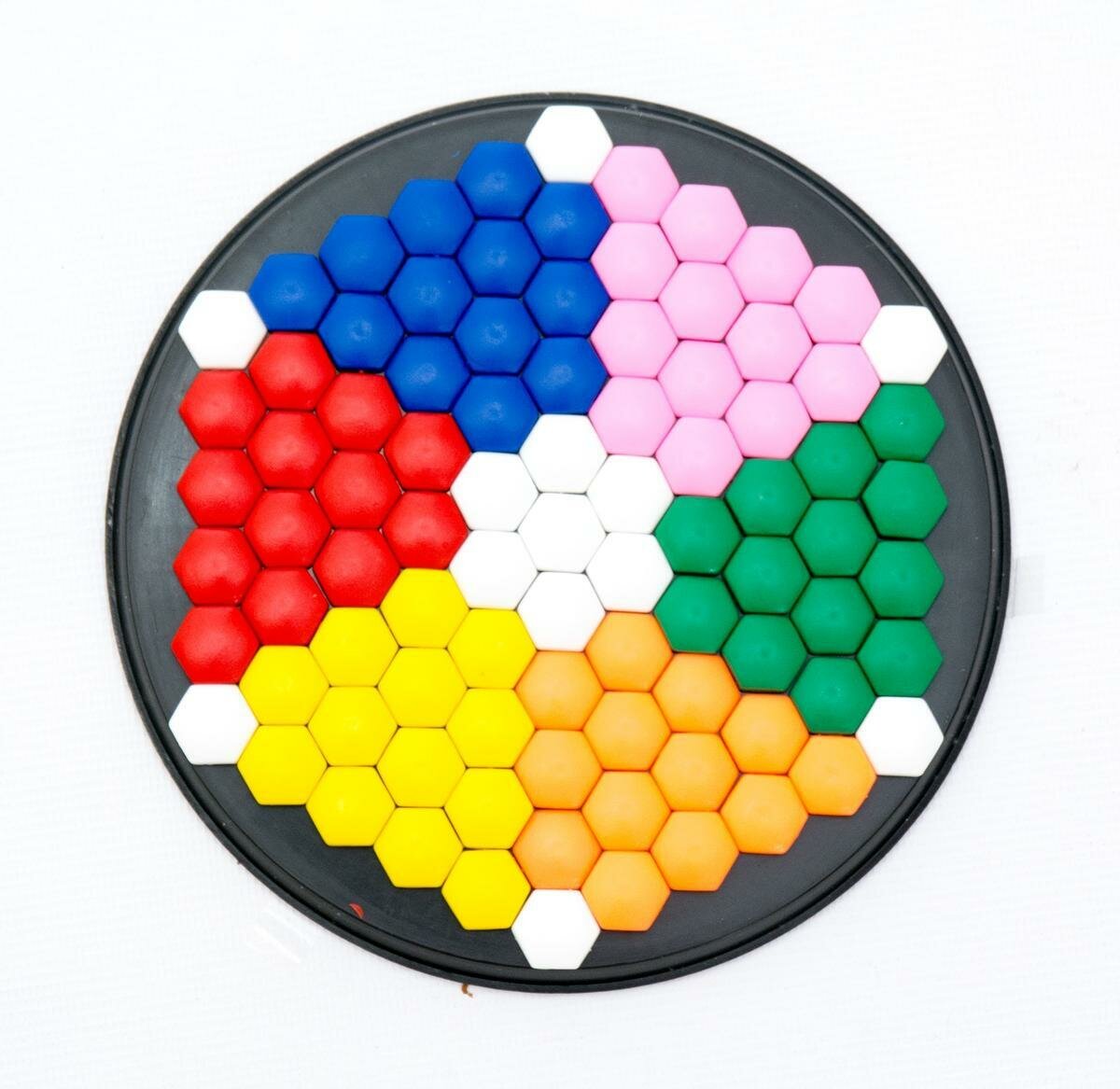 Мозаика большая "Совтехстром", 91 фишка, пластик, развивающая игра