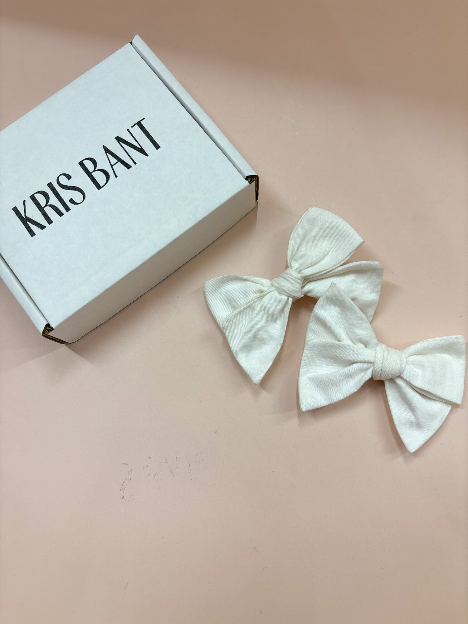 Заколки бантики детский для волос 2 штуки