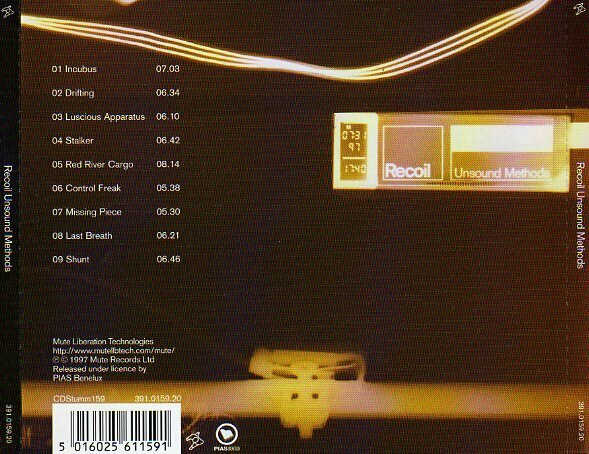 Диск RECOIL - Unsound Methods (1 CD) — фото 1