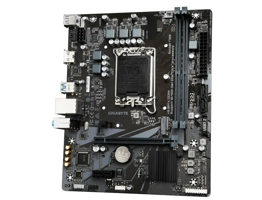Материнская плата Gigabyte H610M K DDR4