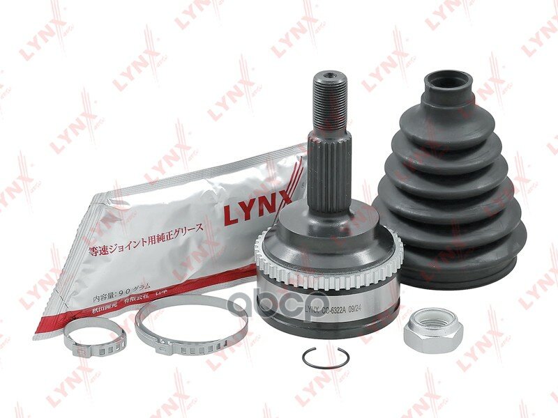 ШРУС RENAULT Kangoo I 1.2-1.5D 01>, Megane I 1.9D 01-03, Scenic I 1.6-1.9D 99-03, NISSAN Kubistar 1.2-1.5D 03> LYNXauto арт. .