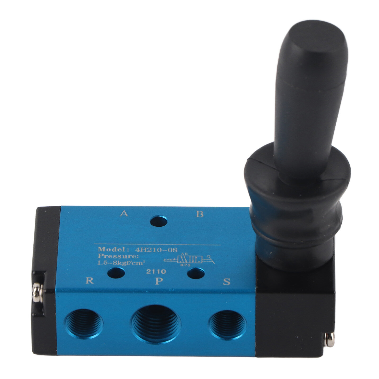 Ручной пневматический клапан из алюминиевого сплава, 2-позиционный, 5-ходовой, 4H210-08, воздушный компонент 1/4 дюйма