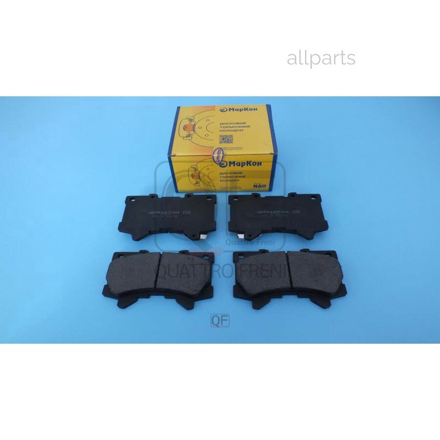 MARKON 507802180 Колодки тормозные дисковые к-т передн. Toyota Land Cruiser 300