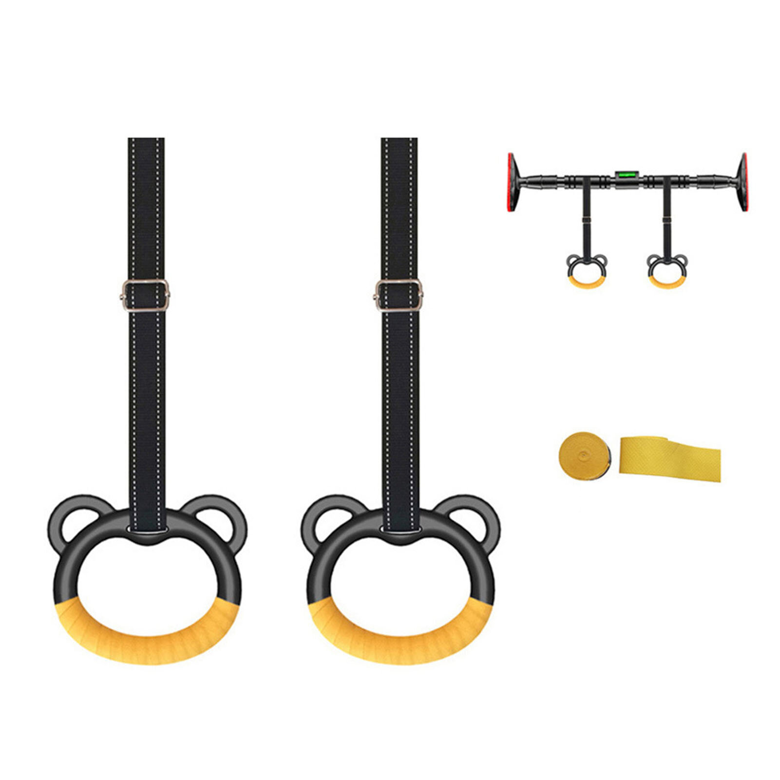 Детское гимнастическое кольцо для занятий в помещении, вспомогательный тренажер для поднятия тяжестей, фитнес-упражнения, 2 м / 78,7 дюйма