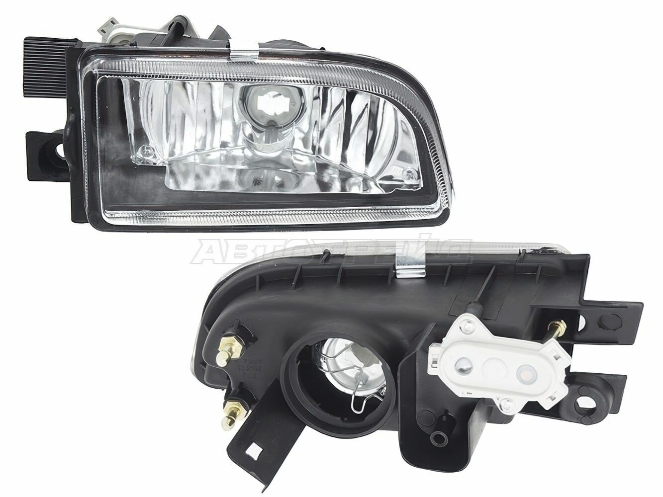 Фара противотуманная правая, хром для Тойота Калдина, Карина арт ST20313CR SAT