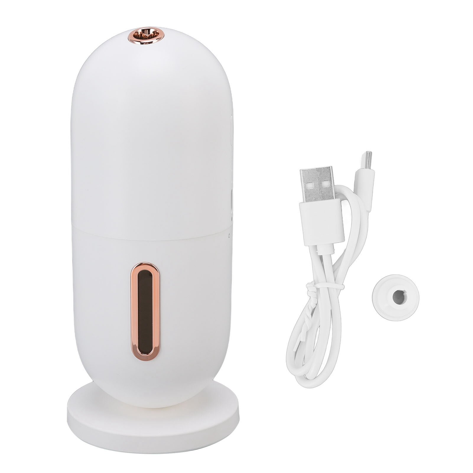 Диффузор эфирного масла 3 режима 1200 мАч батарея Ультра тихой портативная простая работа ароматерапевтическая диффузор для домашнего офиса белый