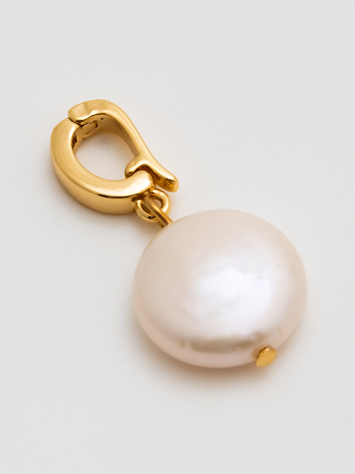 Подвеска, жемчуг пресноводный культивированный