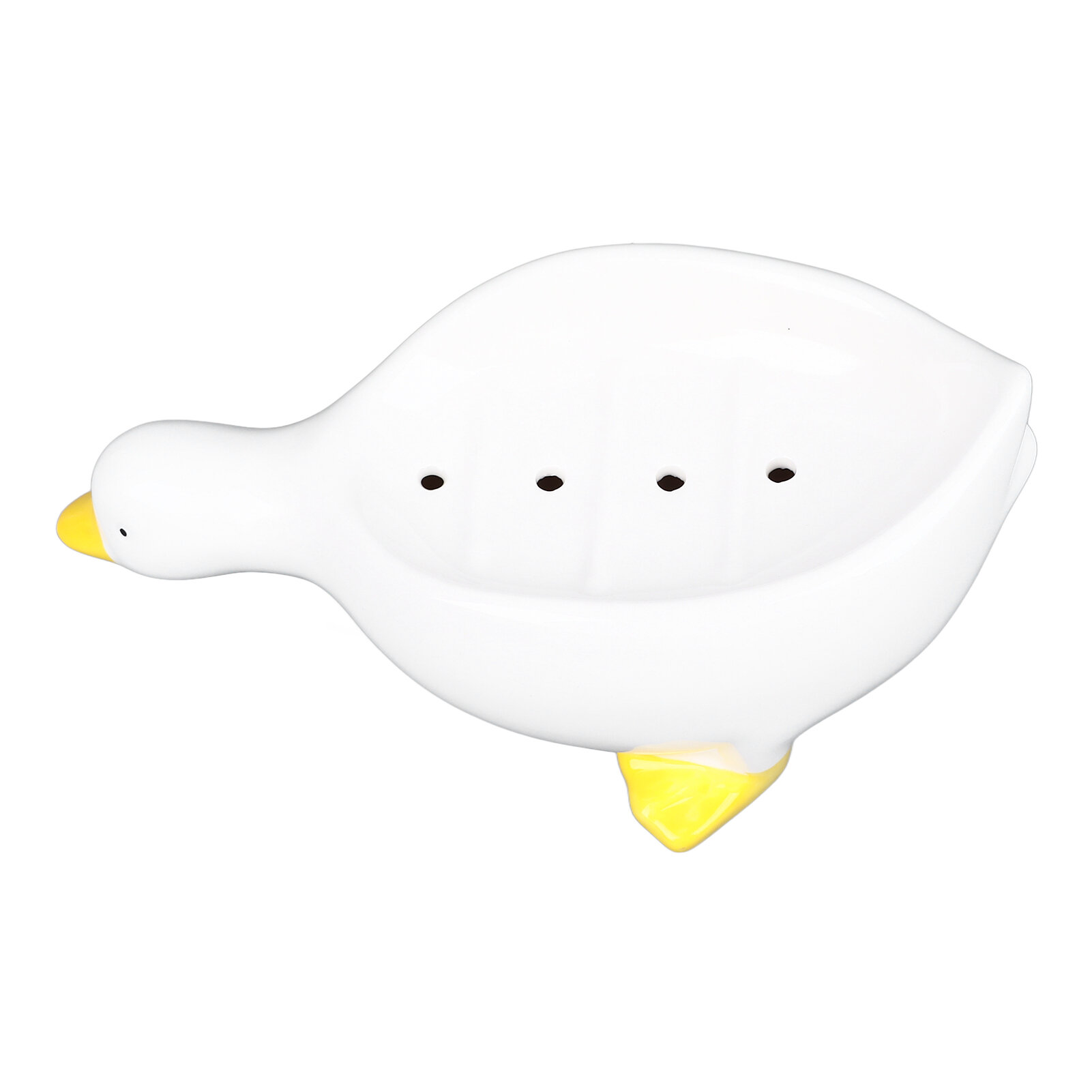 Утиное керамическое мыло блюдо милое утиное животное в форме самостира