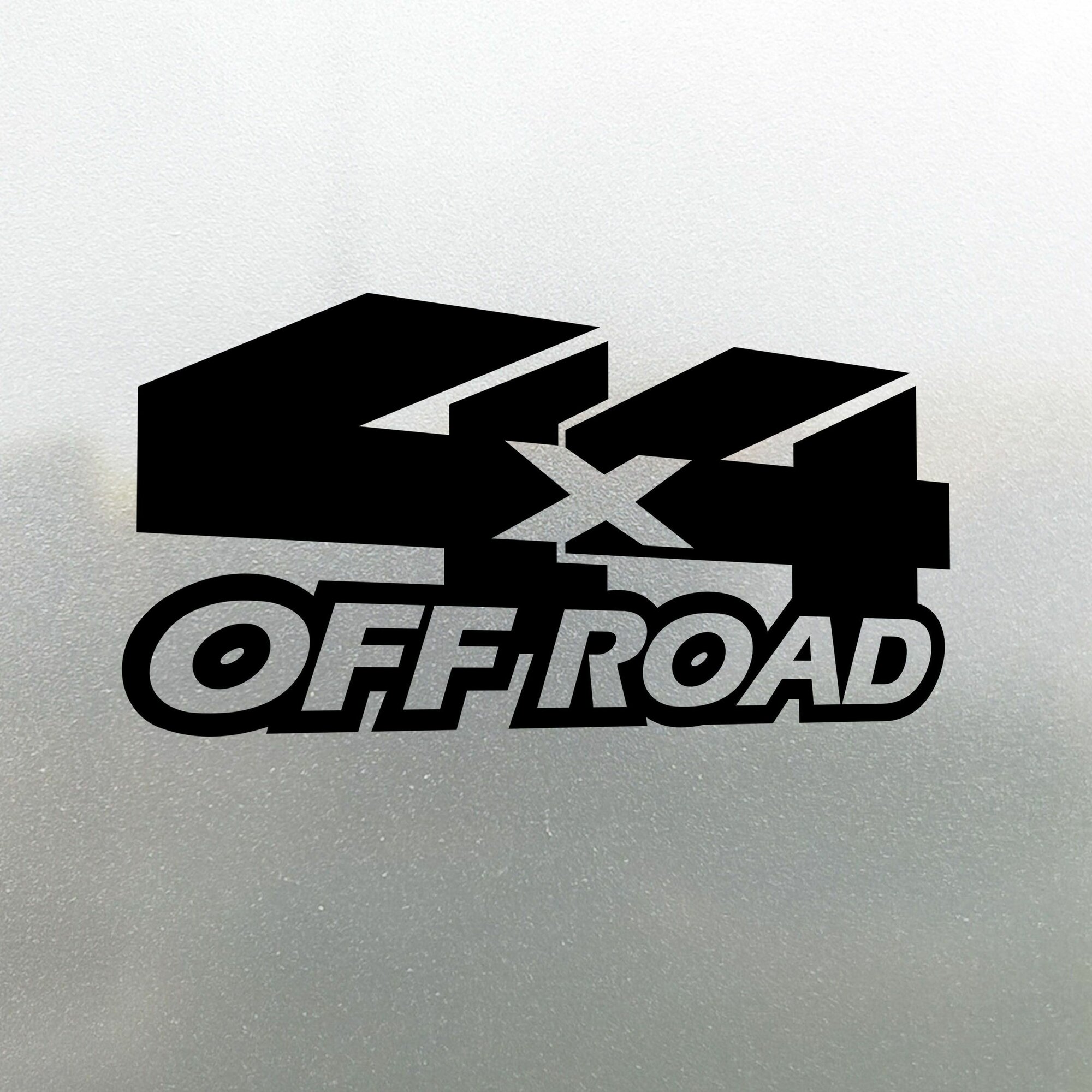 Наклейка на авто Off Road 4x4 25x11