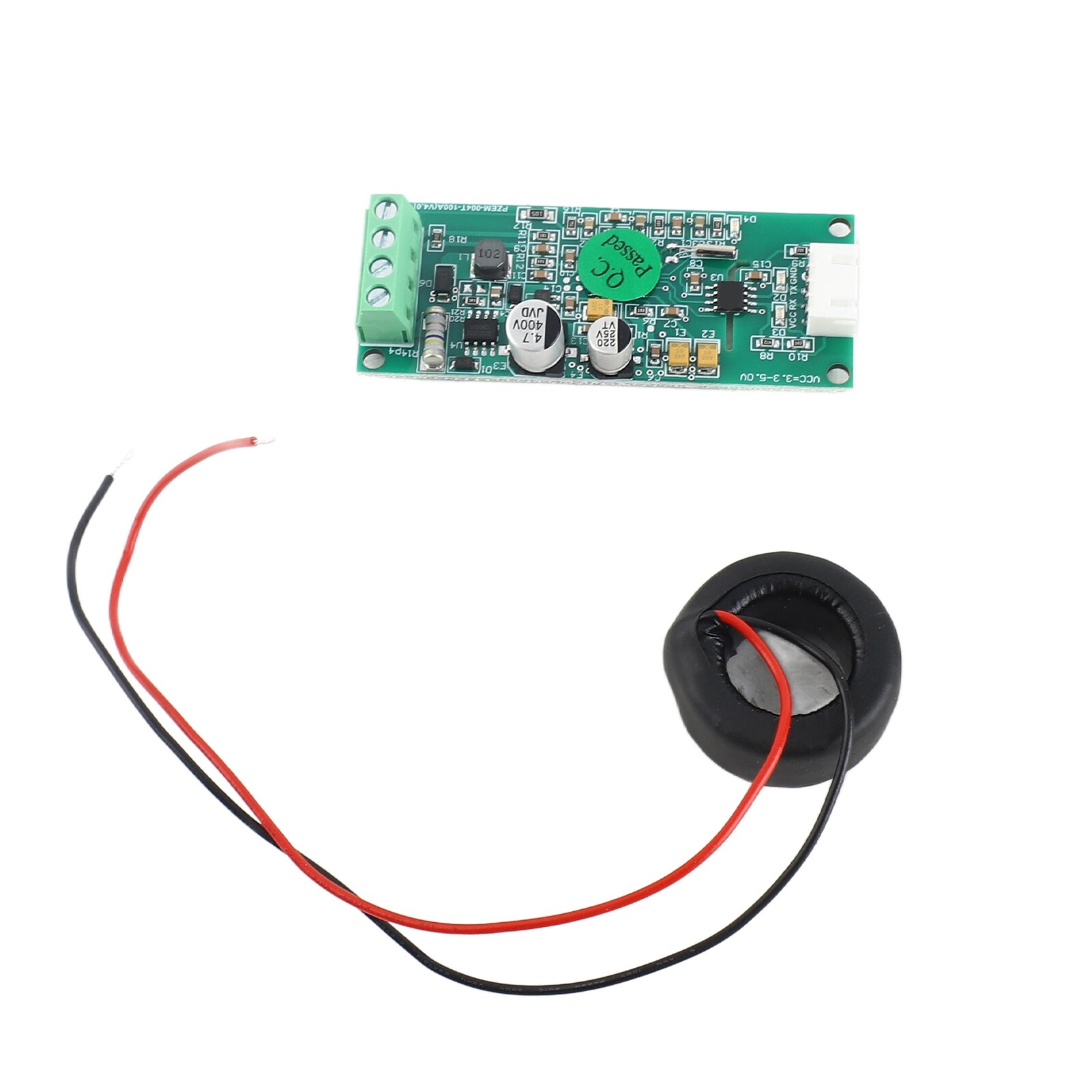 100A Электрический модуль мониторинга переменного тока 80-260 В, тестер напряжения и тока, многофункциональный цифровой измеритель с датчиком тока