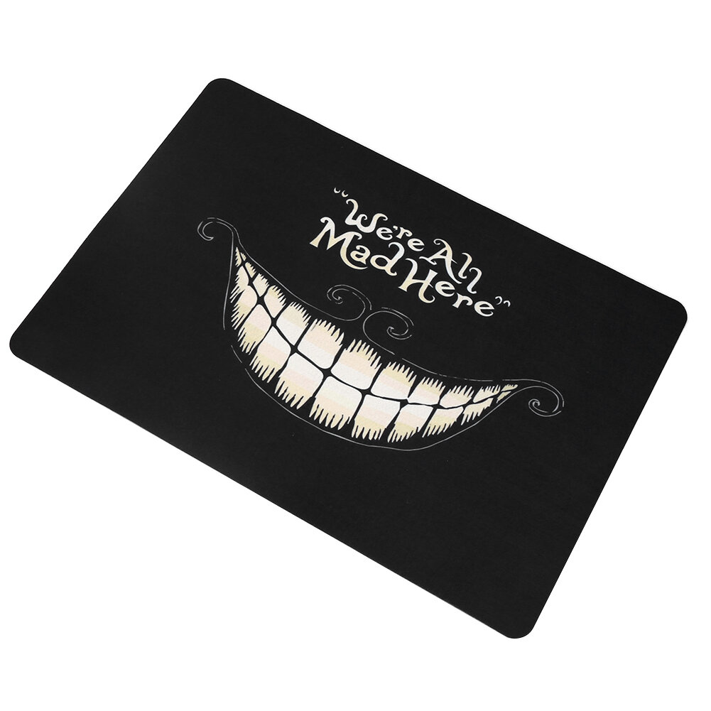 Смешная дверь коврик резиновый коврик без скольжения.