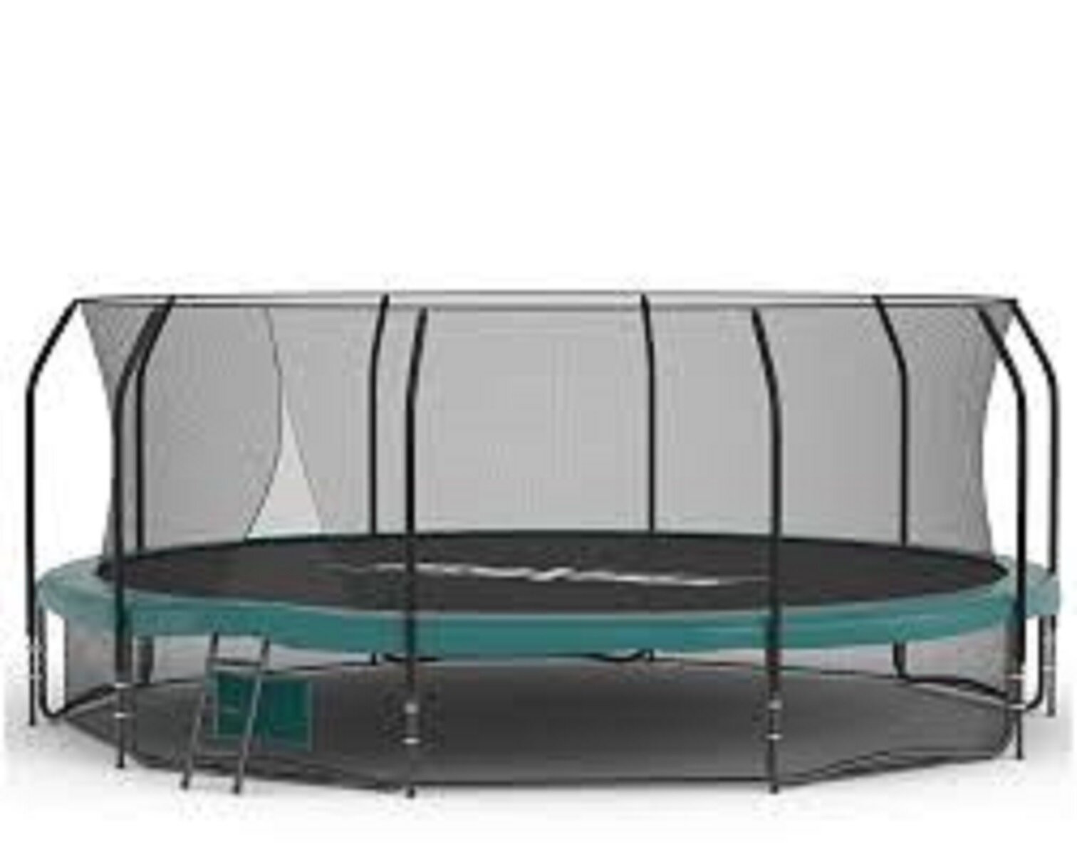 Батут PROXIMA Premium Dual 457 см, 15FT CFR-15F-5-W, черный/зеленый