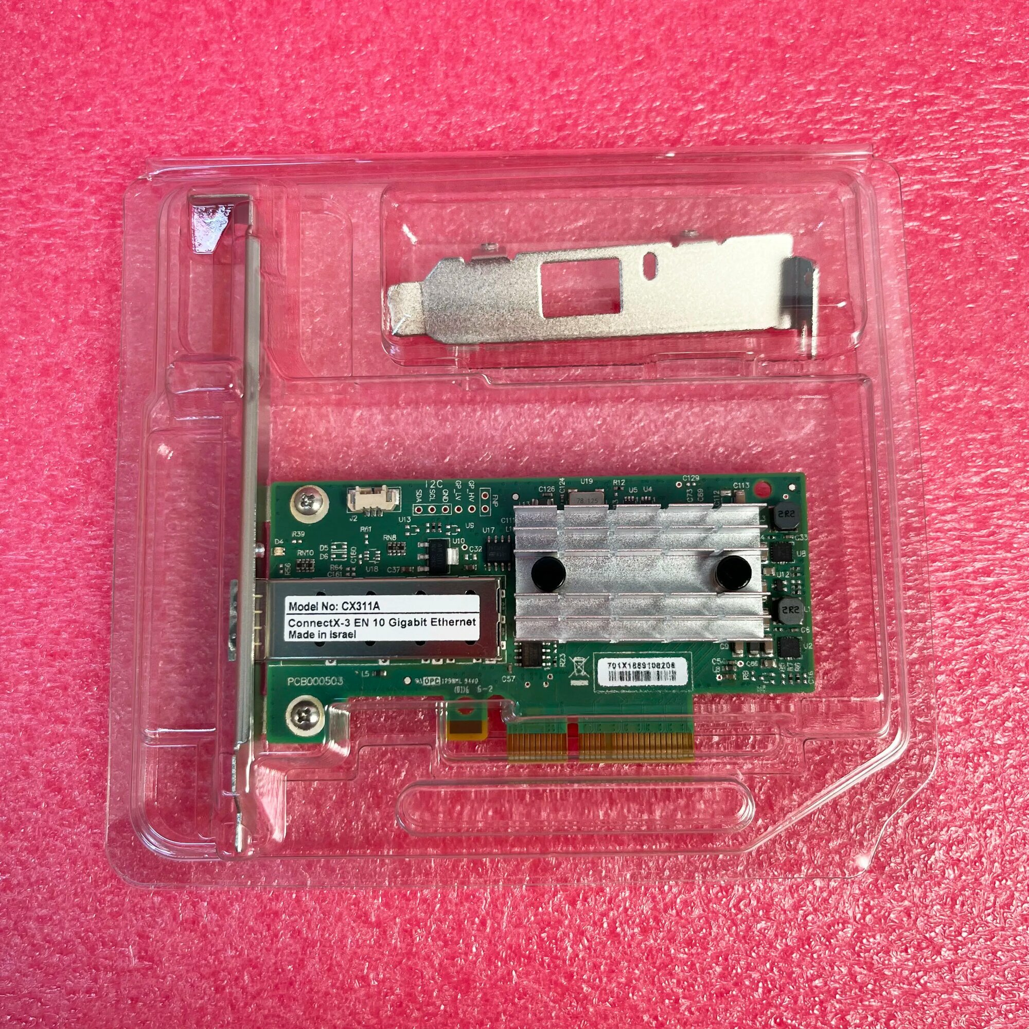 MCX311A-XCAT Mellanox ConnectX-3 CX311A EN 10G Ethernet 10GbE SFP+ сетевой адаптер PCIe