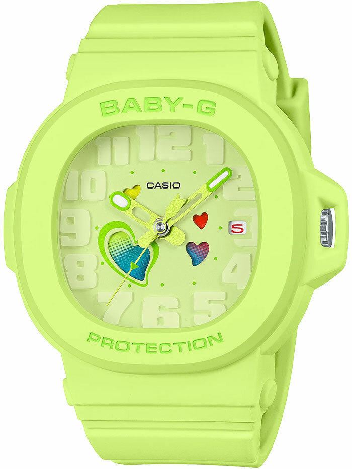 Наручные часы CASIO Baby-G, зеленый — фото 1