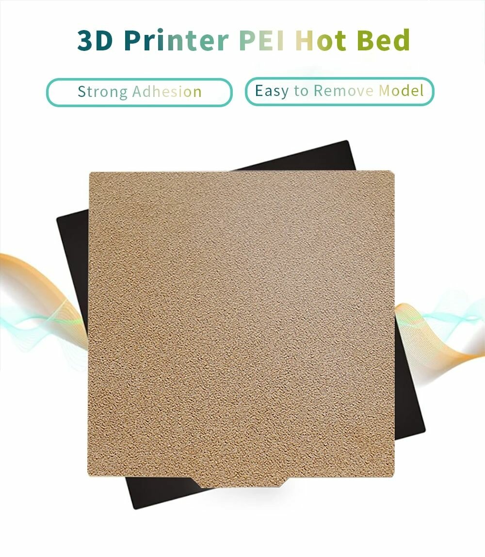 KINGROON PEI пружинный стальной лист для 3D-принтера Double-sided print 180x180mm